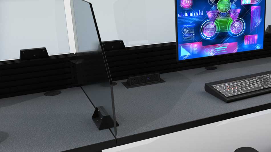 Control Room Solutions by Inracks - Inracks NOC Control Room Furniture ...