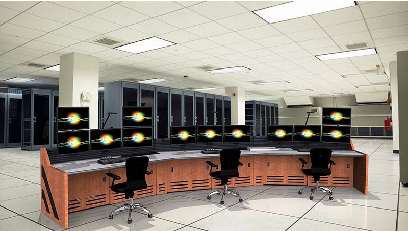 Summit Enterprise Control Room Furniture - Inracks NOC Control Room ...