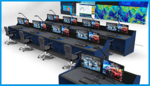 Console Furniture for Control Rooms, NOC, Command Centers & Dispatch