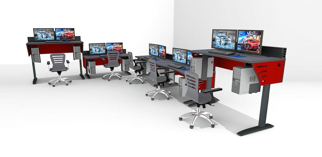Inracks Sit Stand & Adjustable-Height Console Furniture - Photo Gallery