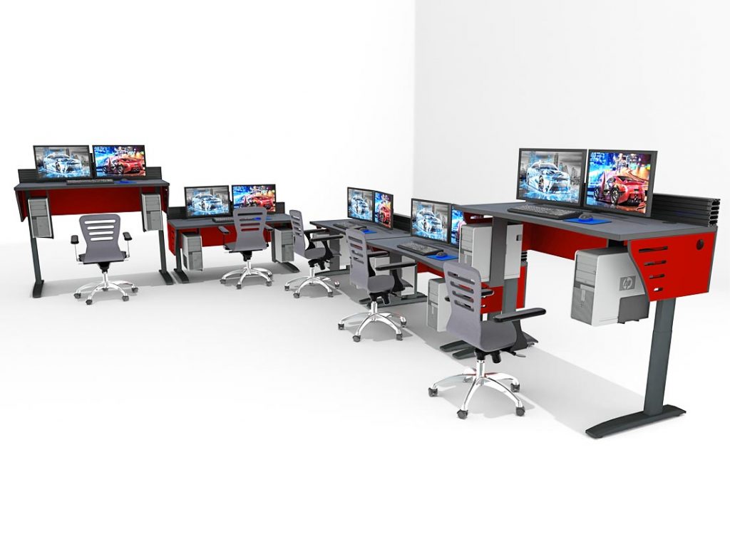 Inracks Sit Stand & Adjustable-Height Console Furniture - Photo Gallery