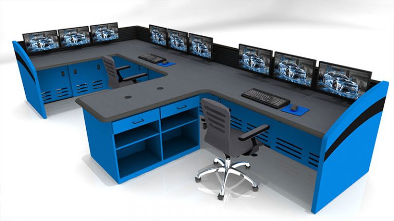 Command and Control Room Furniture Consoles by Inracks