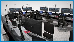 Console Furniture for Control Rooms, NOC, Command Centers & Dispatch