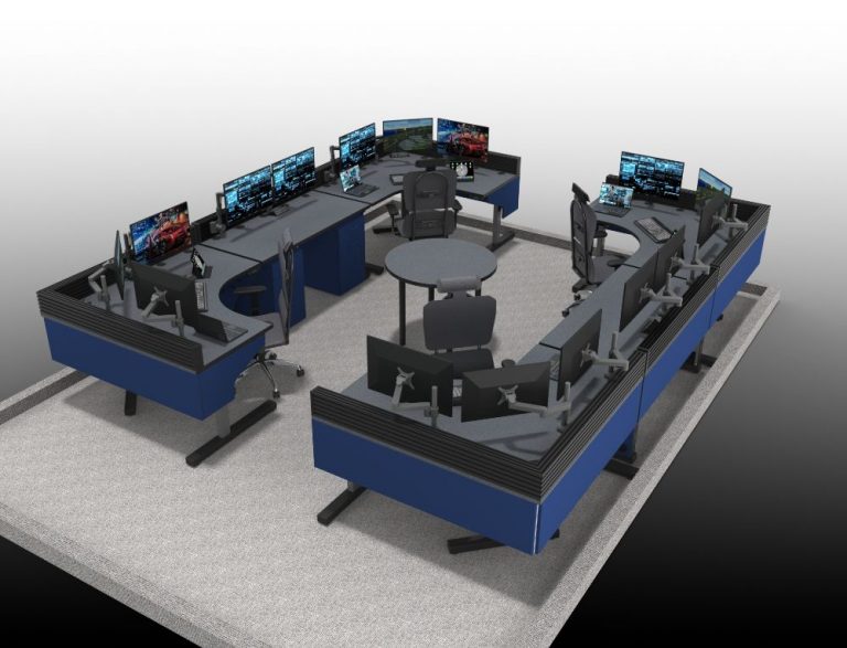 Console Furniture for Control Rooms, NOC, Command Centers & Dispatch