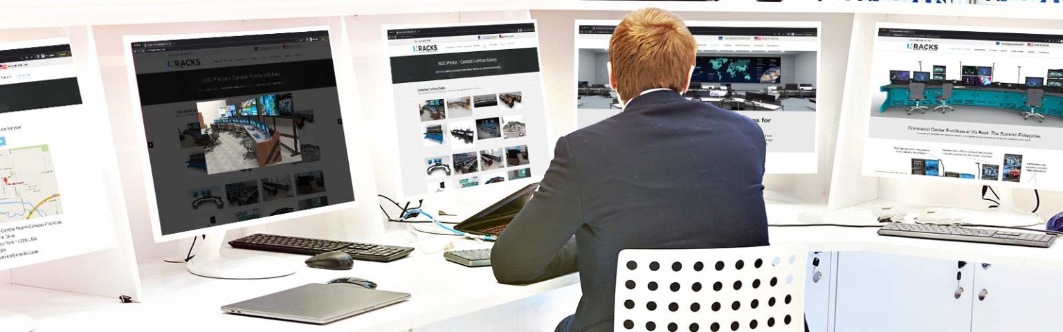 Control Room Consoles & NOC Photos Furniture Gallery - Inracks, Inc