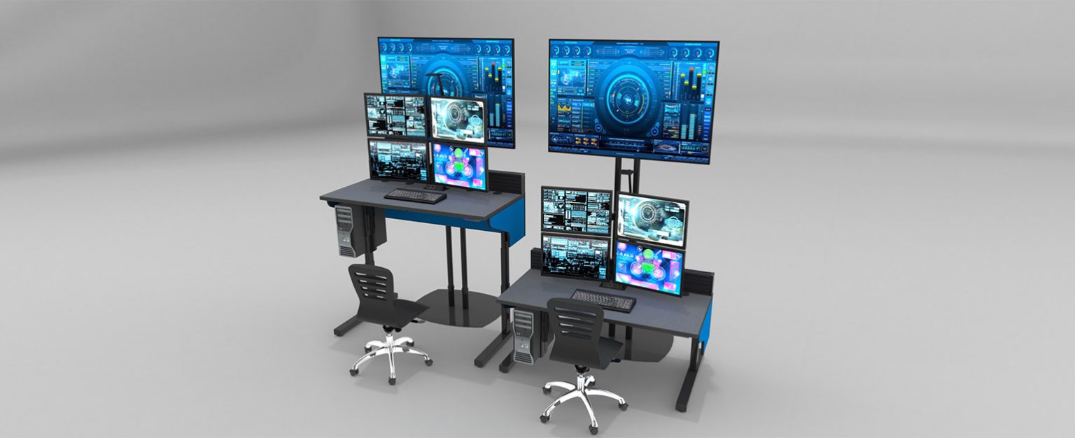 Console Furniture for Control Rooms, NOC, Command Centers & Dispatch