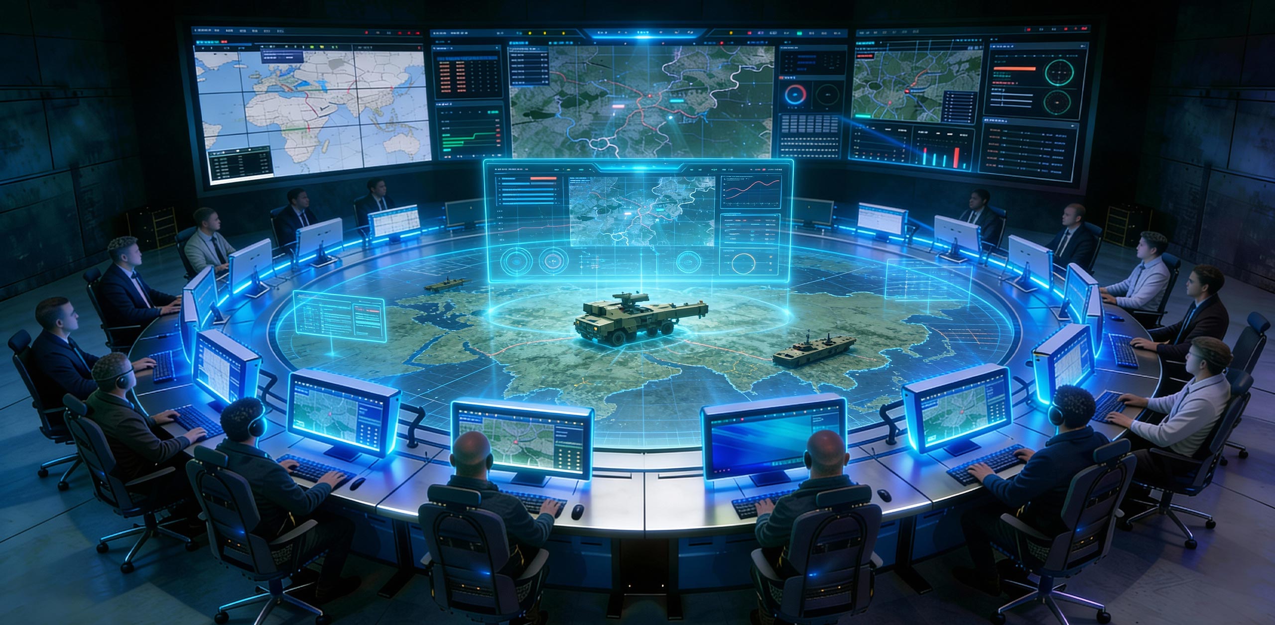 XR Console Control Room Display Solution for Military Applications
