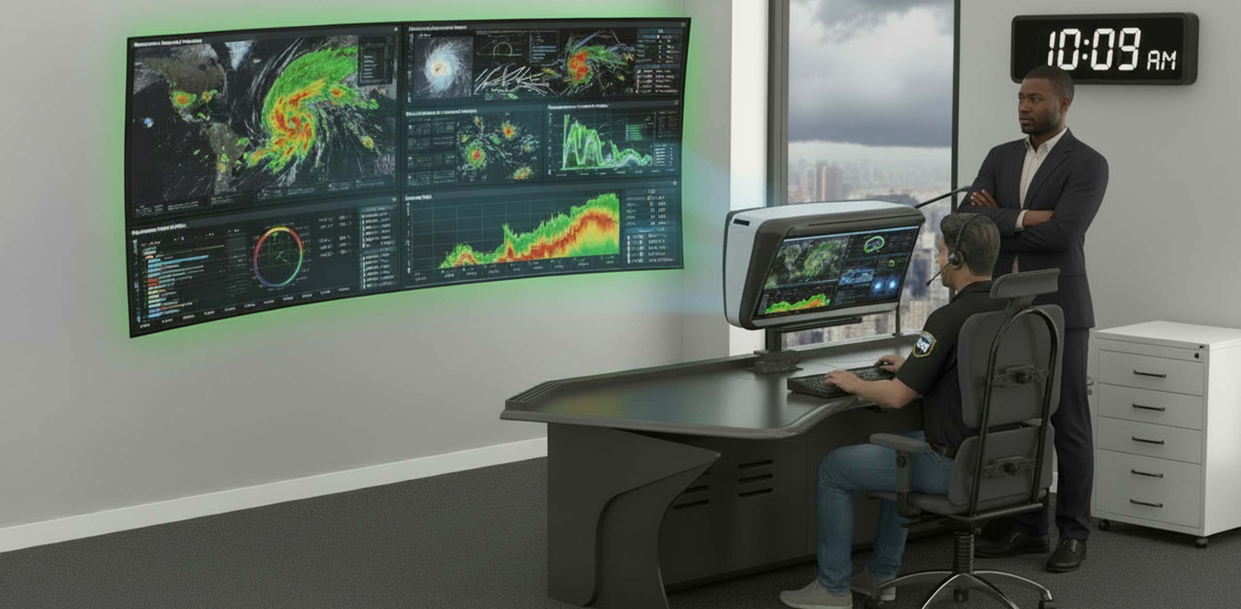 XR Console Control Room Display Solution for Medical Applications